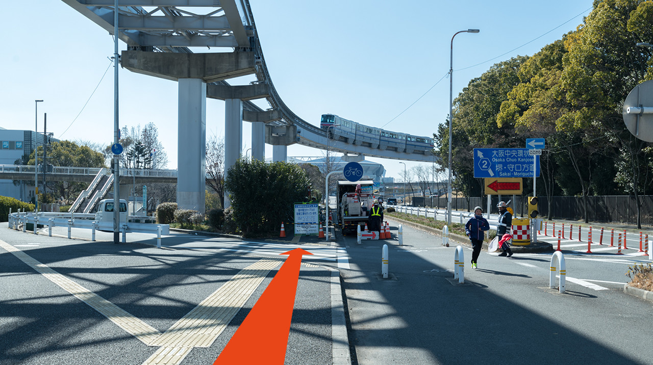 Walking Directions|Osaka Monorail／Osaka Monorail Co., Ltd.